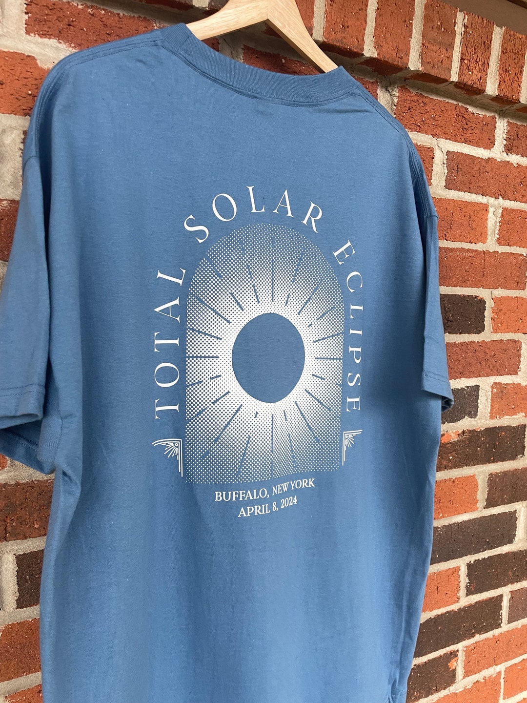 Buffalo, NY Total Solar Eclipse Tee Shirt Totality Total Eclipse - Etsy