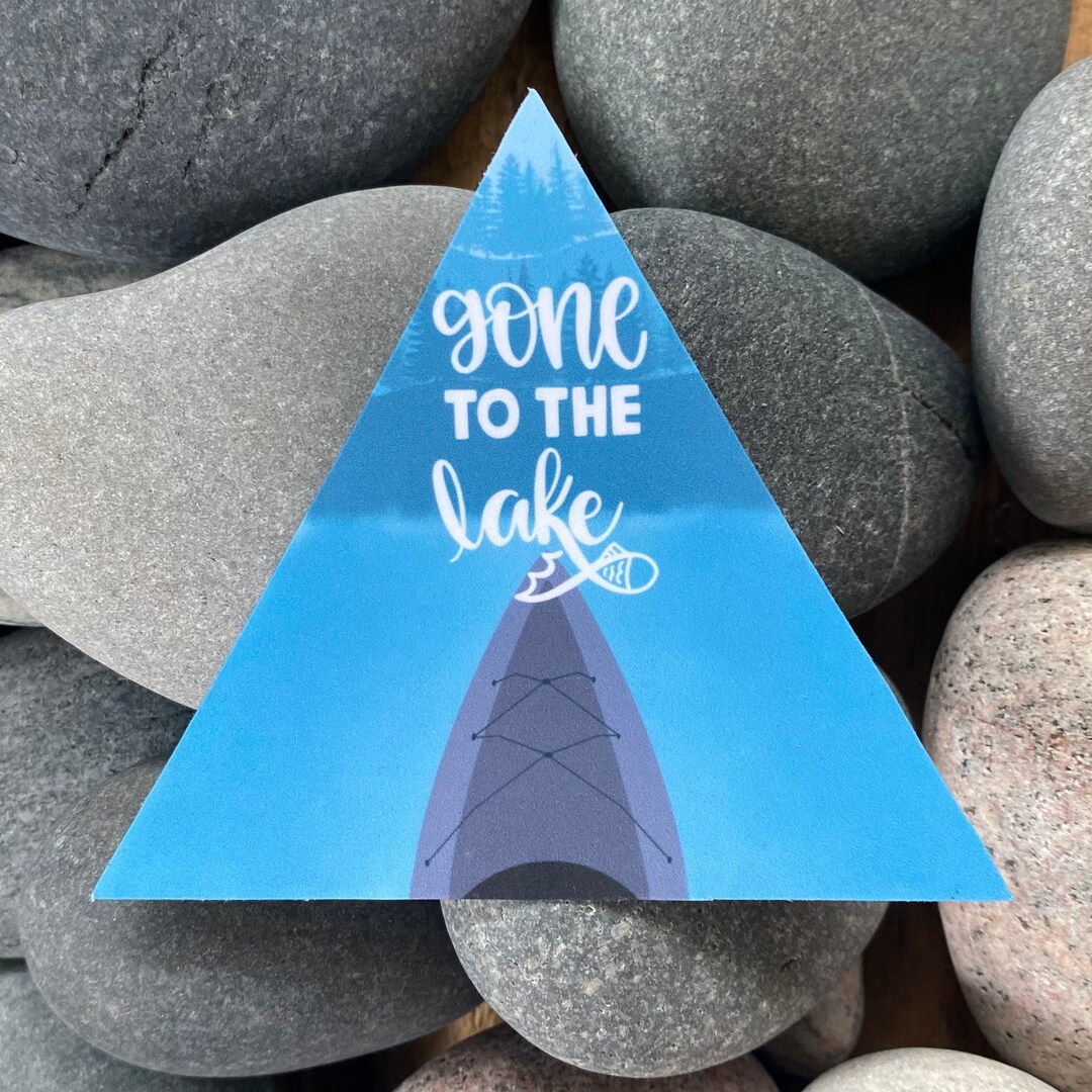 Kayaking/Gone to the Lake Sticker - Etsy.de