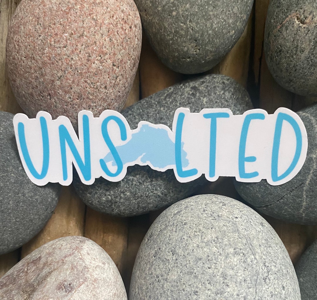 Lake Superior Unsalted Sticker - Etsy