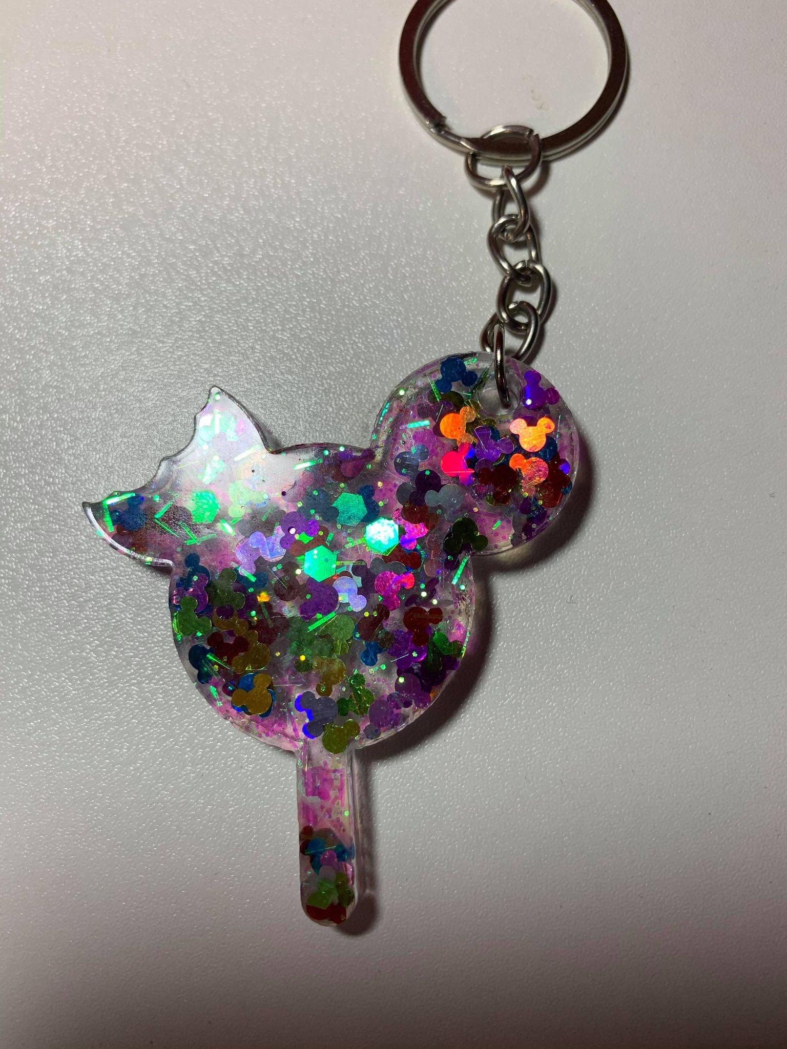 Mickey Mouse Keyring - Etsy