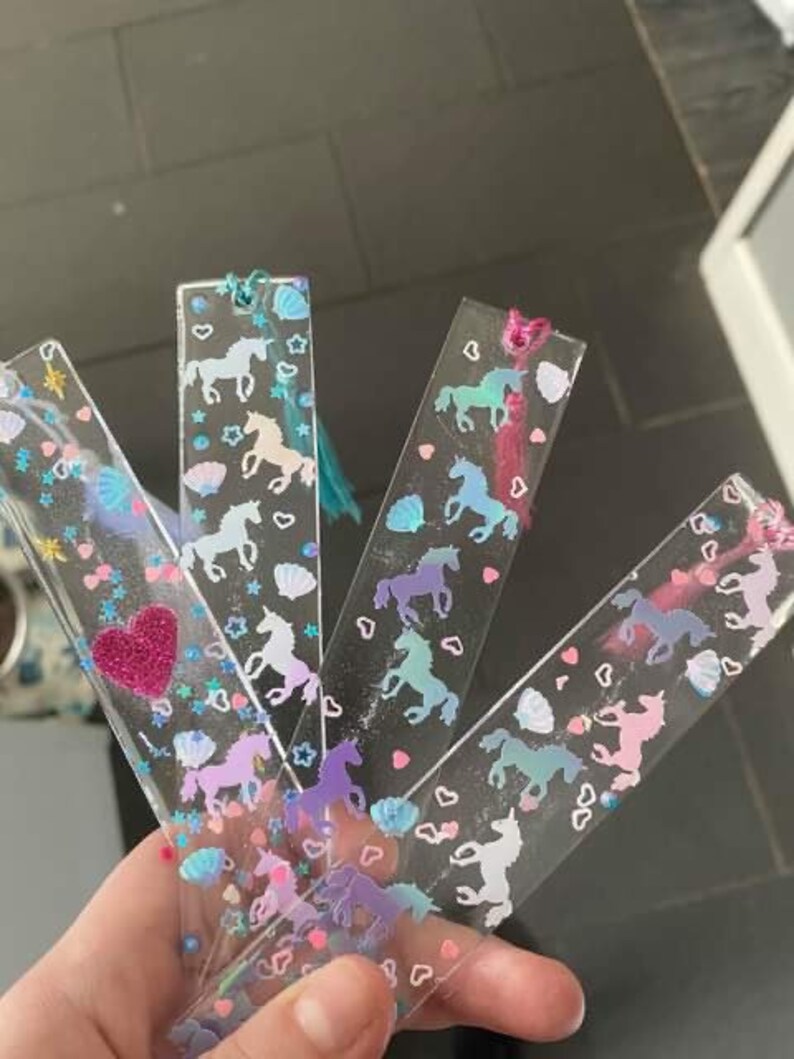Unicorn Bookmark - Etsy