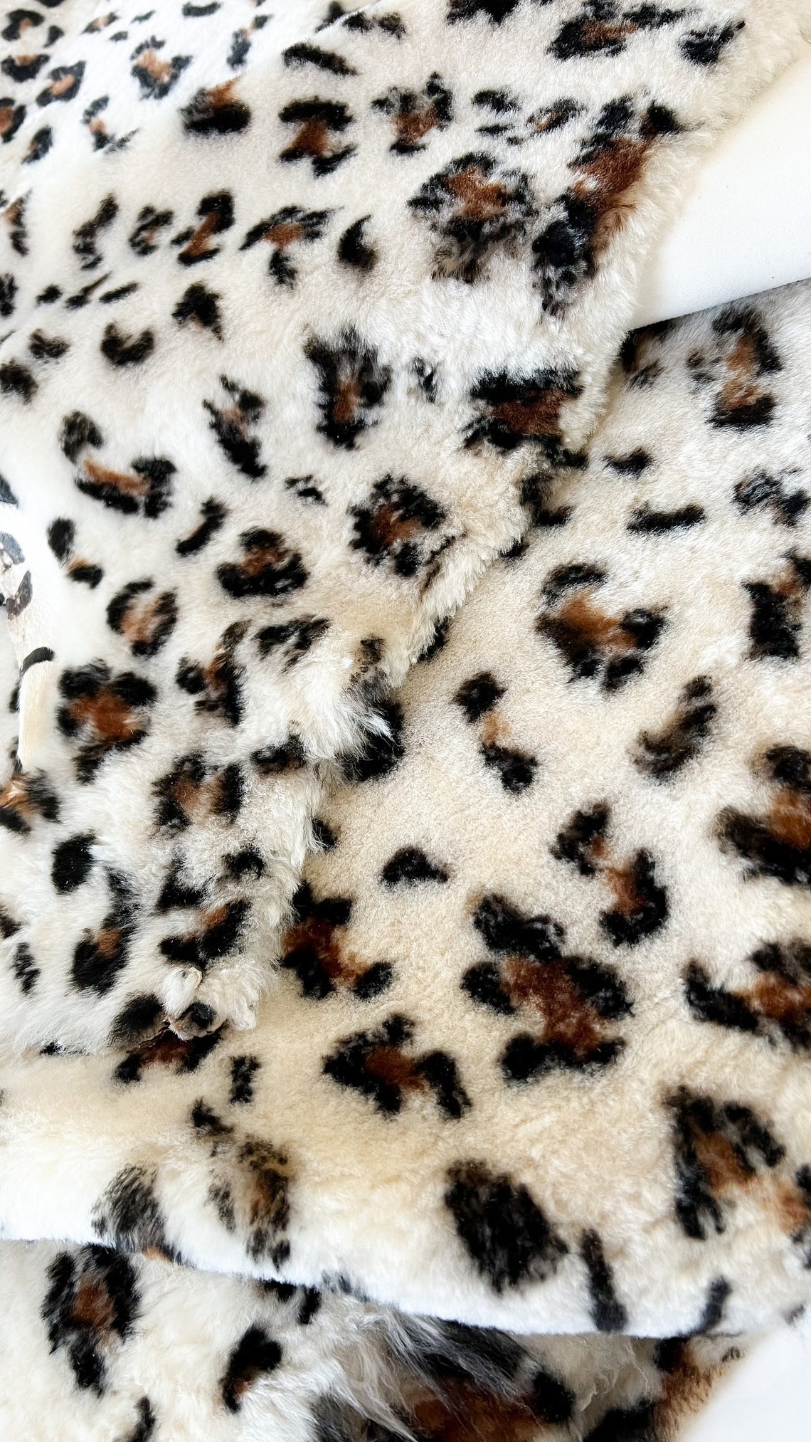 Genuine Leopard Print Sheepskin for Coat Upholstery Sheepskin Sofa ...