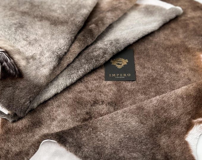 End of Batch Genuine Deer Hide | Natural Colours | Perfect for Crafting ...