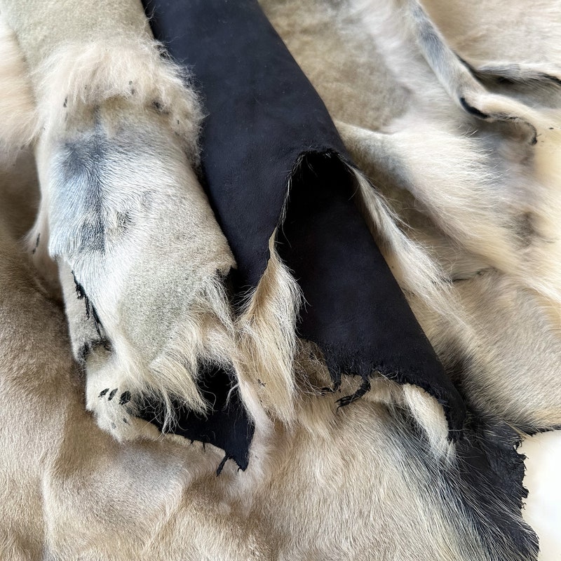 Blue Fur Hide - Etsy UK