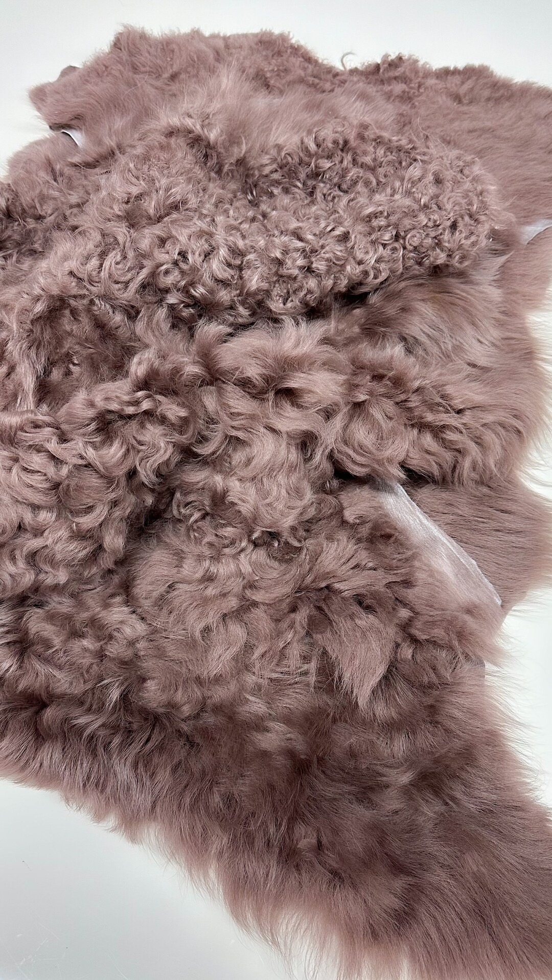 Natural Sheepskin Brown Tigrado Throw Rug Sheepskin Hides Chair Cover ...