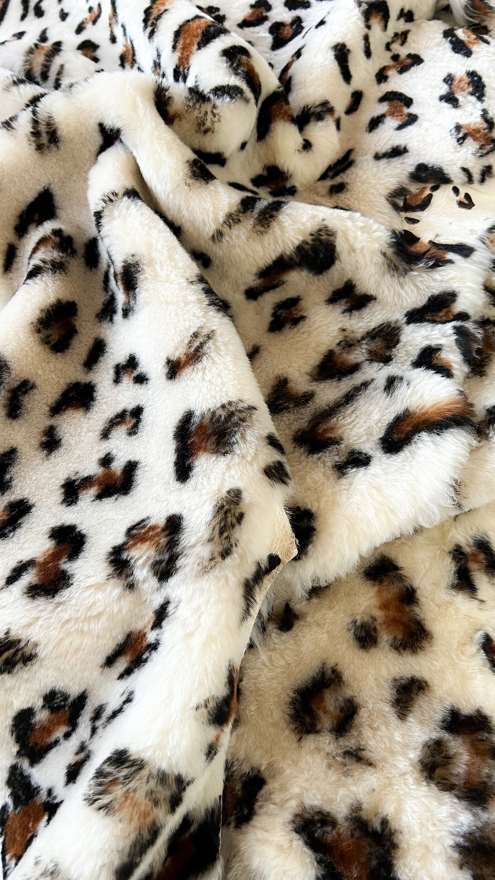 Genuine Leopard Print Sheepskin for Coat Upholstery Sheepskin Sofa ...