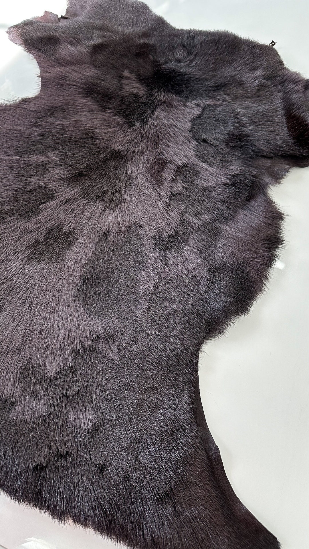 Genuine Sheepskin Hide With Cow Print Perfect for Home Decor, Crafts ...