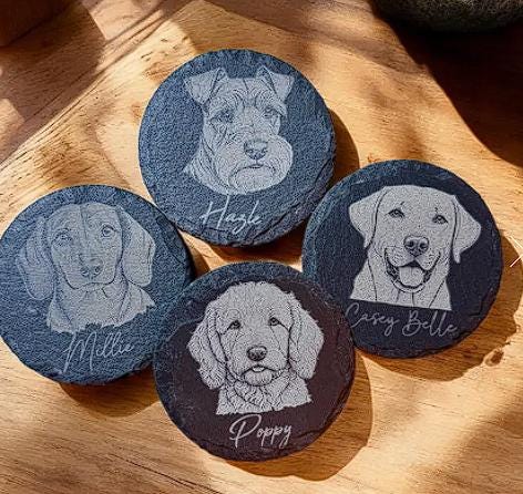 Laser Cut Files 600+ Dog Heads Creative Artwork Complete Breeds - SVG ...