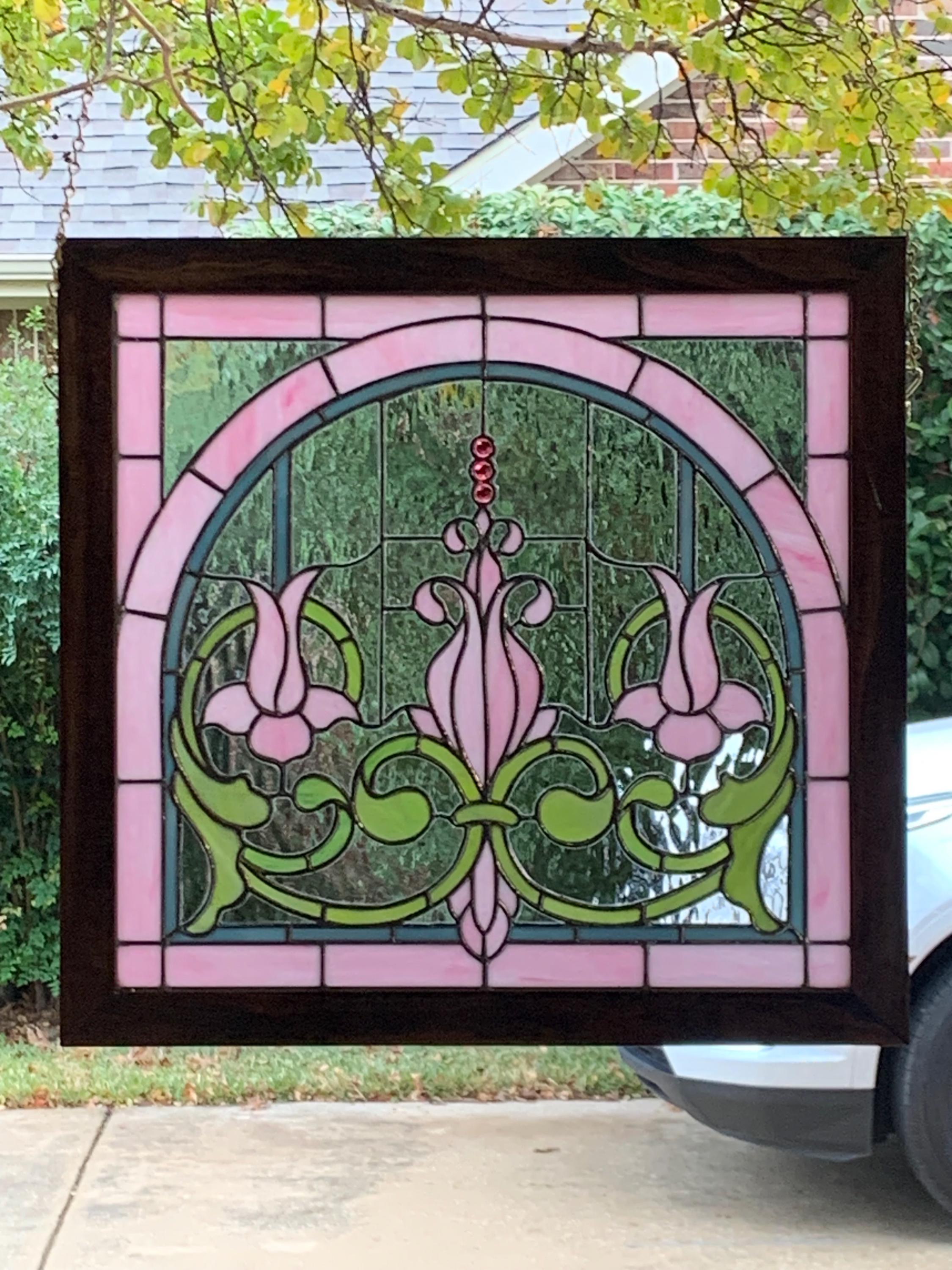 Victorian Cottage Window Stained Glass - Etsy