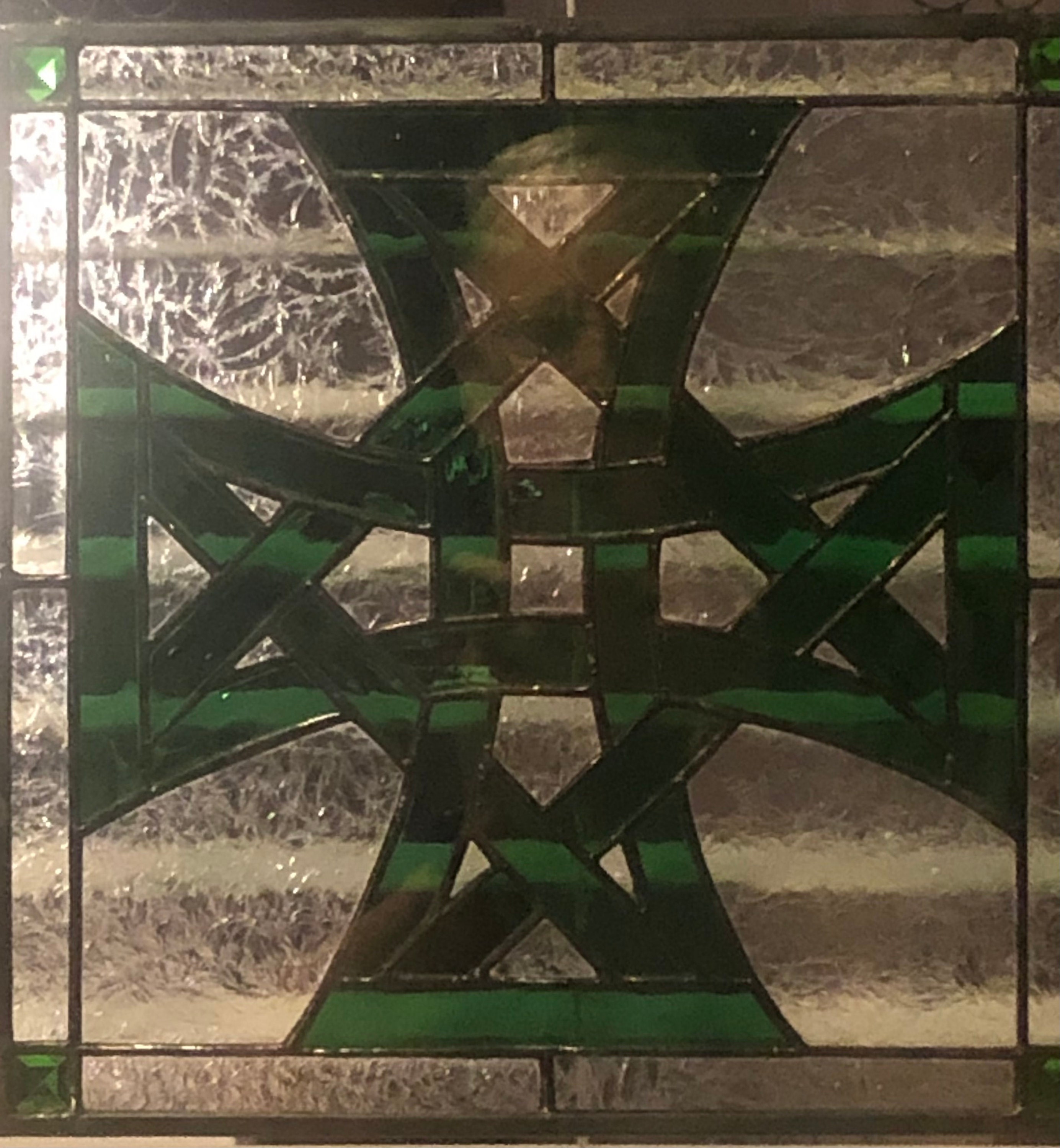 Celtic Cross Stained Glass 12”x12” - Etsy
