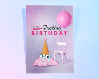 Sad Birthday Card - Etsy