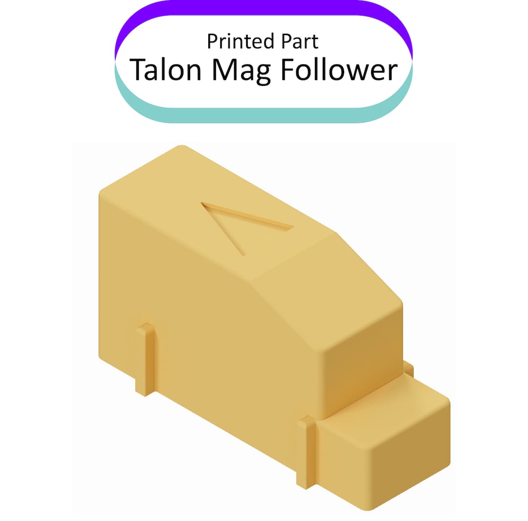 Nerf Talon Magazine Bolt-lock Follower - Etsy