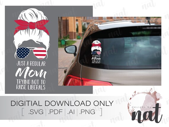 Conservative Mom SVG digital Download | Etsy