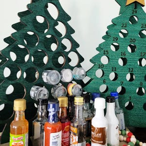 Adult Advent Calendar Mini Liquor Tree, Personalized Gifts, Christmas ...