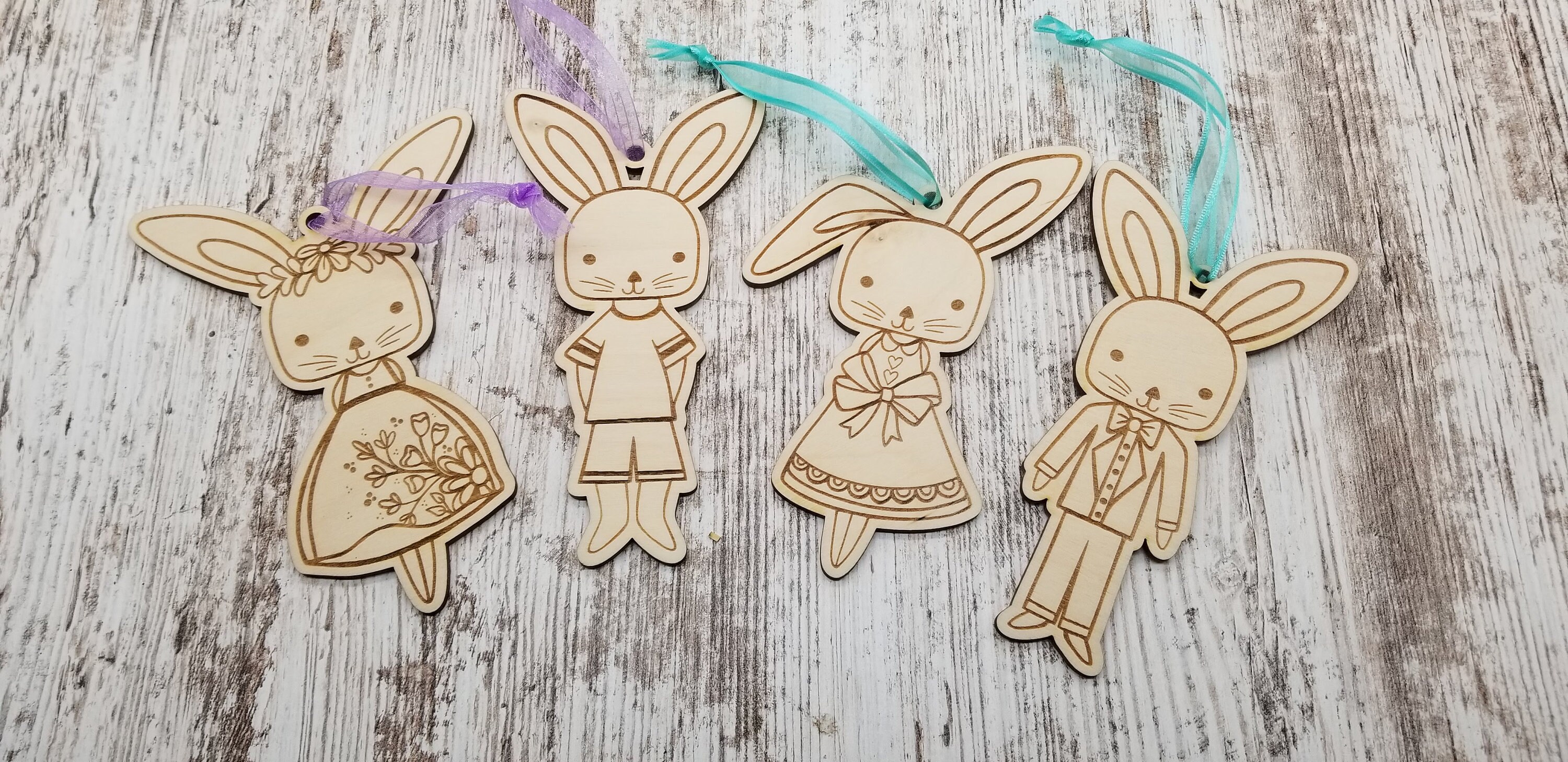 Easter Bunny Name Tag for Your Child's Easter Basket - Etsy