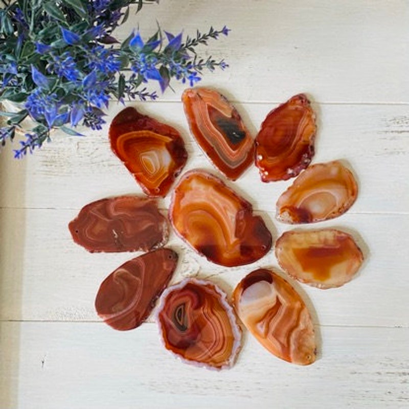 Brazilian Agate Slice - Etsy