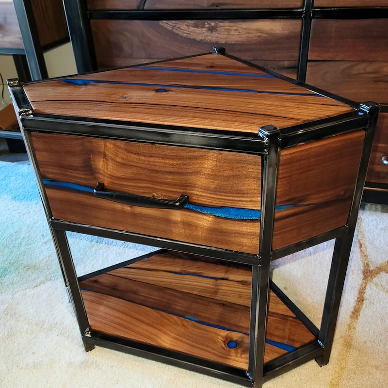 Corner Table - Etsy