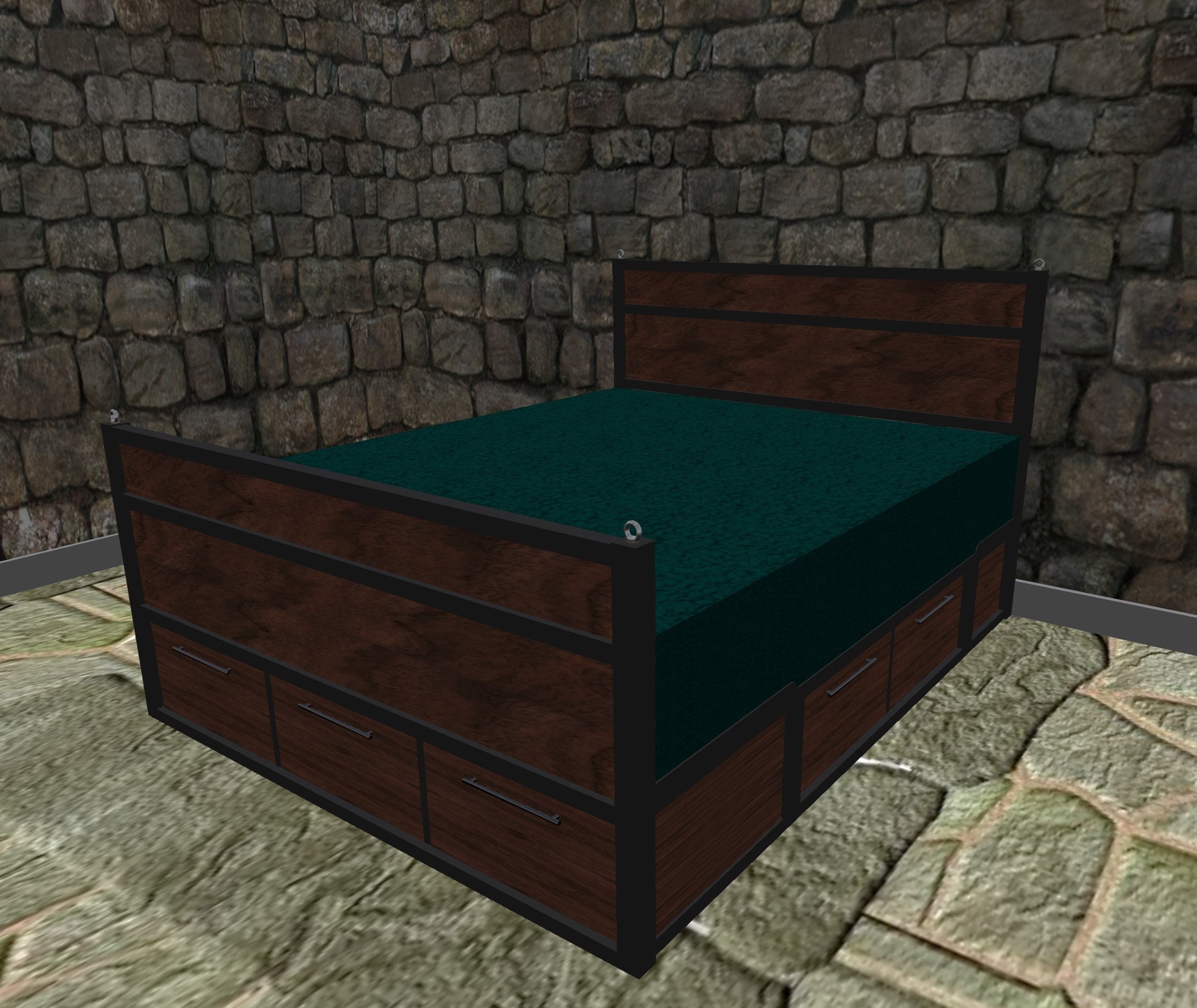 Dungeon Style Bed