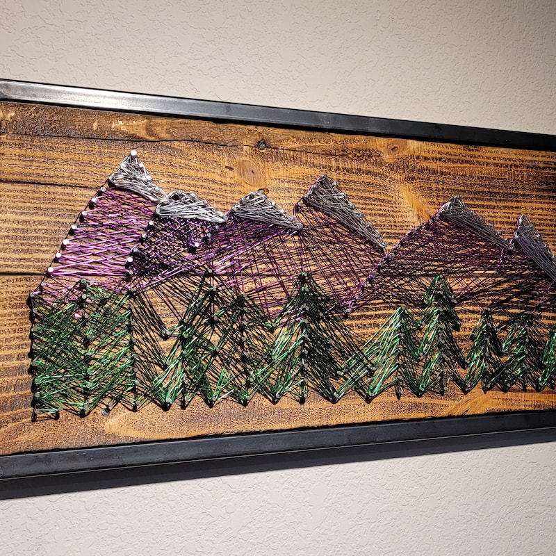 Purple Mountain - Etsy