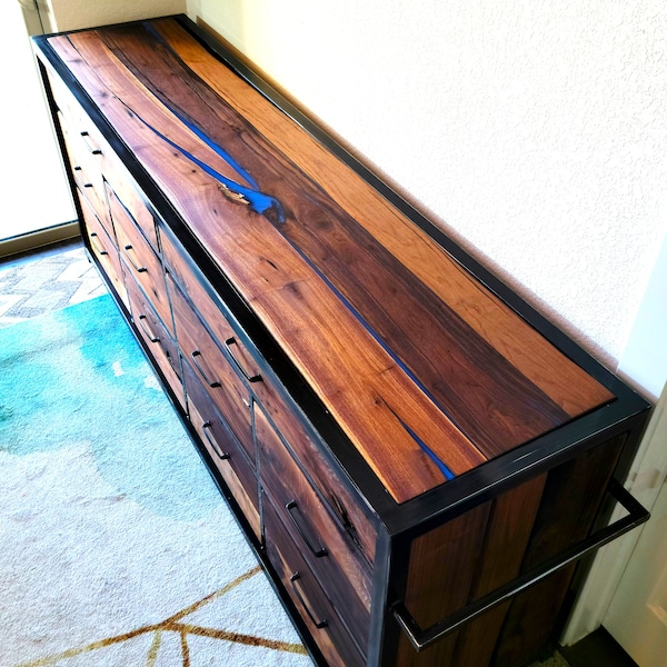 Walnut Dresser - Etsy
