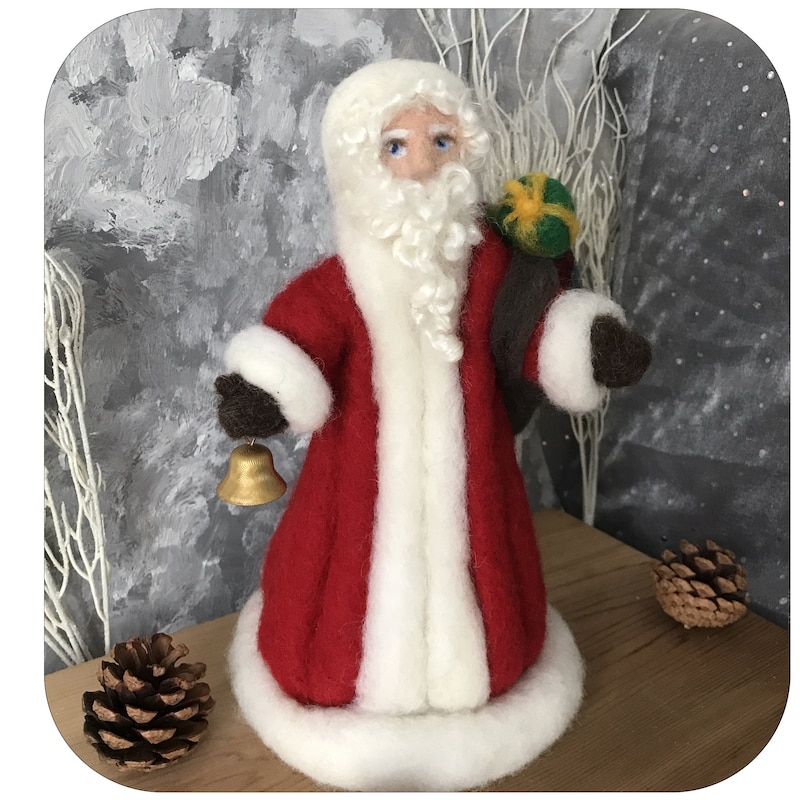 Santa Tree Topper - Etsy