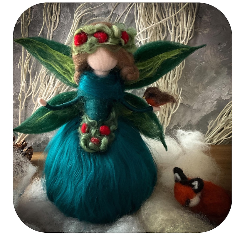 Tree Topper Wool Fairies - Etsy