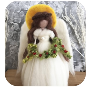 Angel of Happiness Tree Topper, Waldorf Inspired by Rachel Mack - Etsy