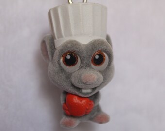 Alfredo Linguini From Ratatouille One of a Kind Glitter Keychain ...