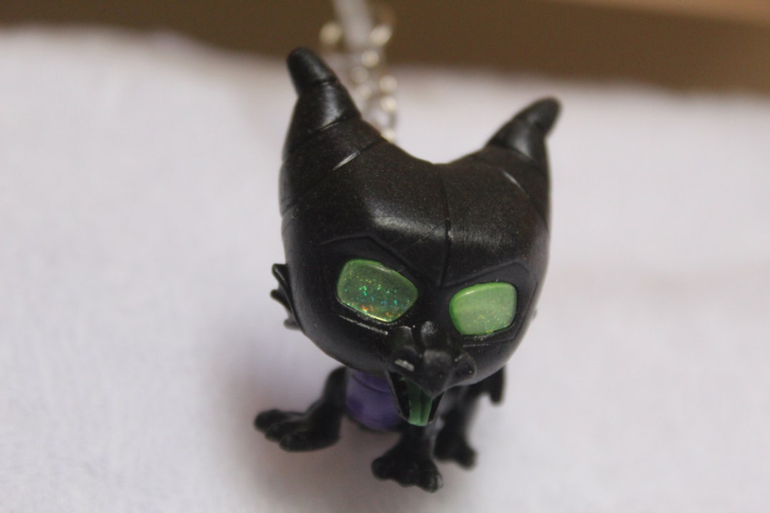 Maleficent Dragon Doorables Keychain - Etsy