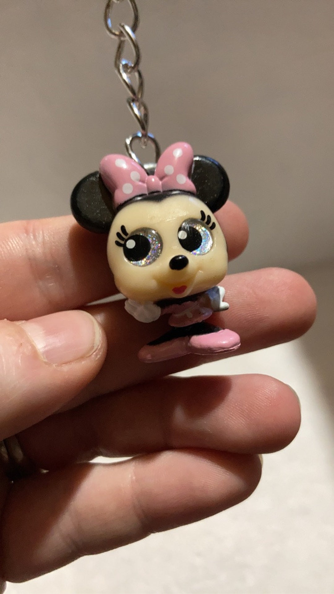 Minnie Mouse Doorable Keychain - Etsy