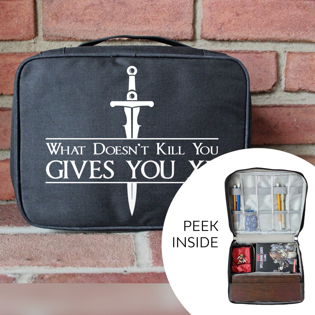 D&D Accessories Case Pathfinder Game Bag RPG Storage Pouch Nerdy Gift ...