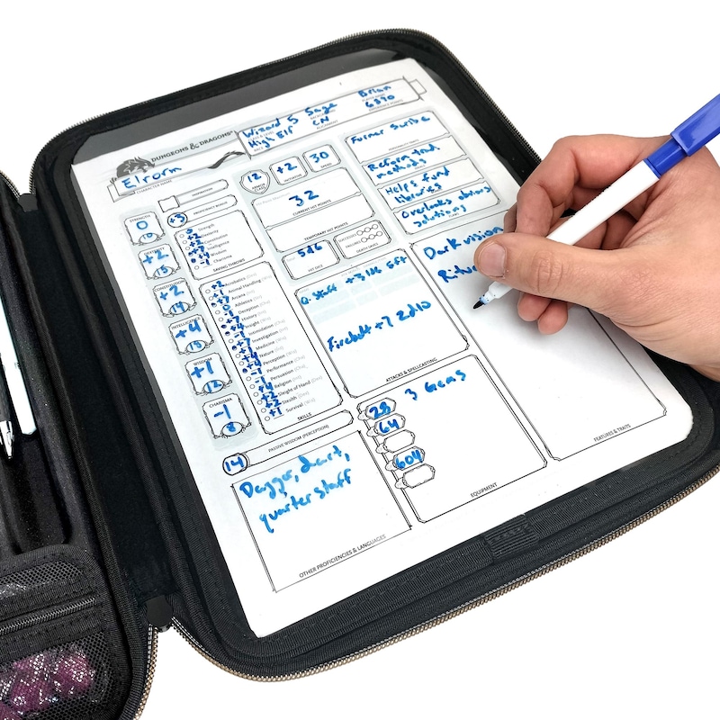 Dnd Organizing Binder - Etsy