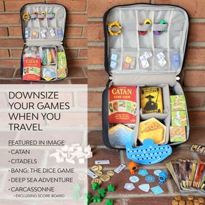 Board Game Travel Bag | Father's Day Gift for Board Game Enthusiasts ...