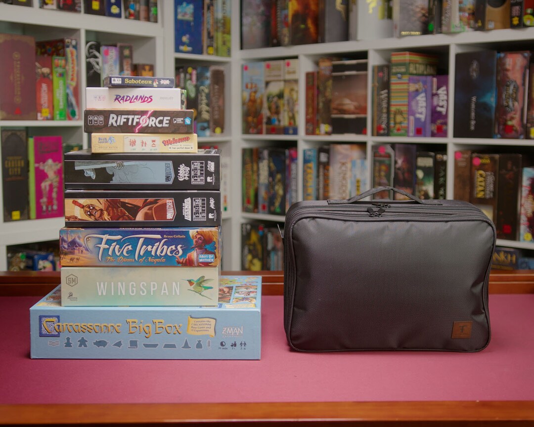 Board Game Travel Case Modular Game Storage Birthday Gift for Him ...