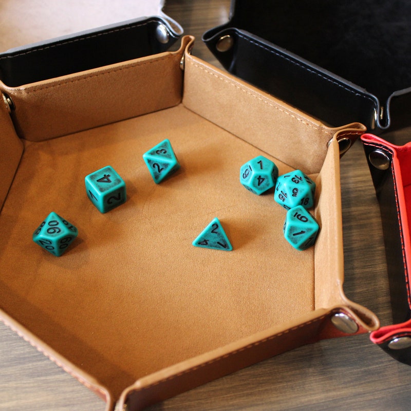 Hexagon Box Tray for Dice - Etsy