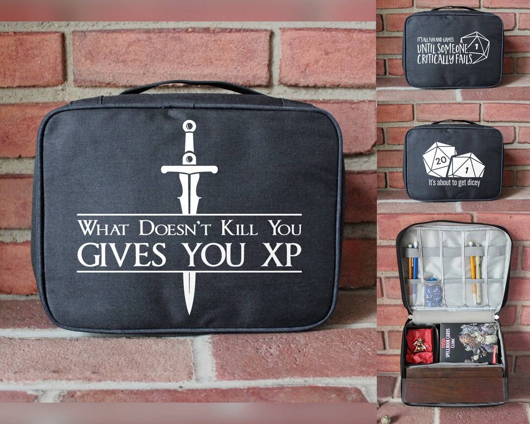 D&D Accessories Case Pathfinder Game Bag RPG Storage Pouch - Etsy UK