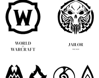 Warcraft Game Svg - Etsy Australia