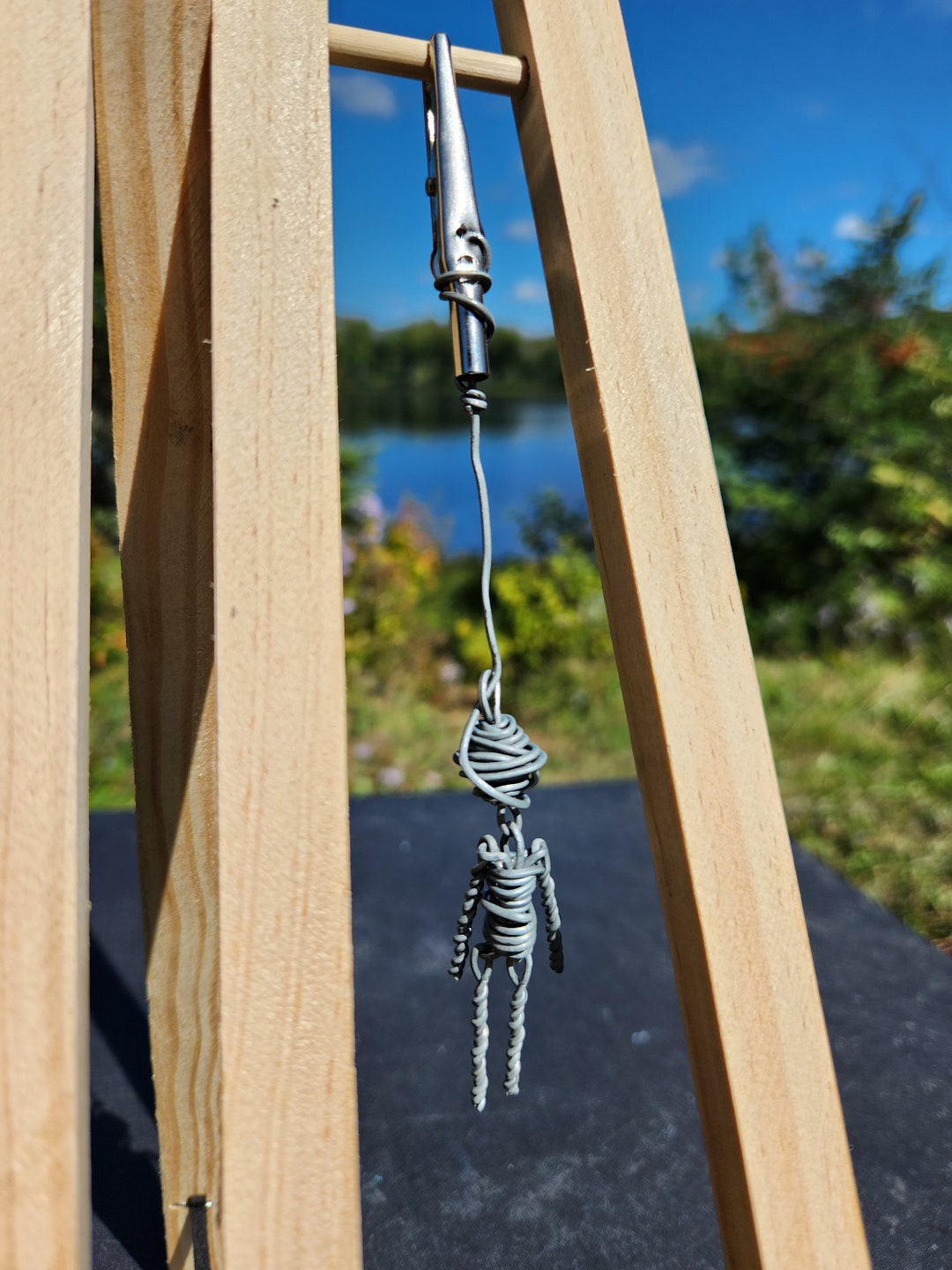 Wire Guy Keychains, Clips & Hangers - Etsy