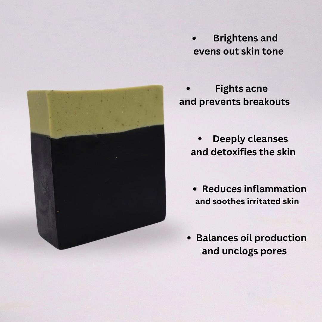 Natural Trio Detox Soap- Moringa Soap, Charcoal Soap, French Clay Soap ...