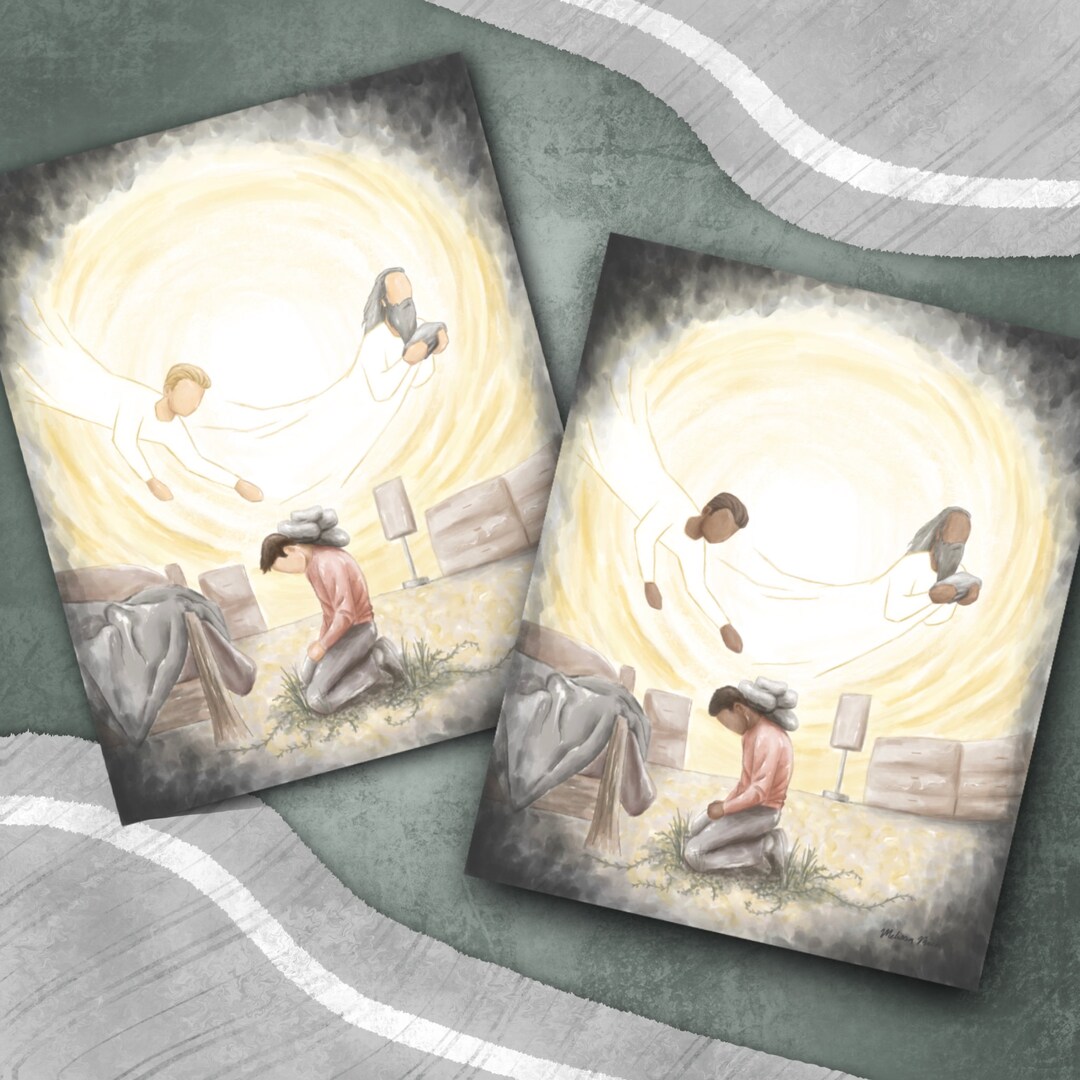 Male Version - I Will Send Angels Fine Art Print - Etsy
