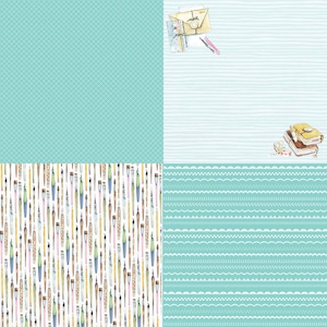 Scrapbook Girl Digital Paper Craft Tool Background Instant Download - Etsy