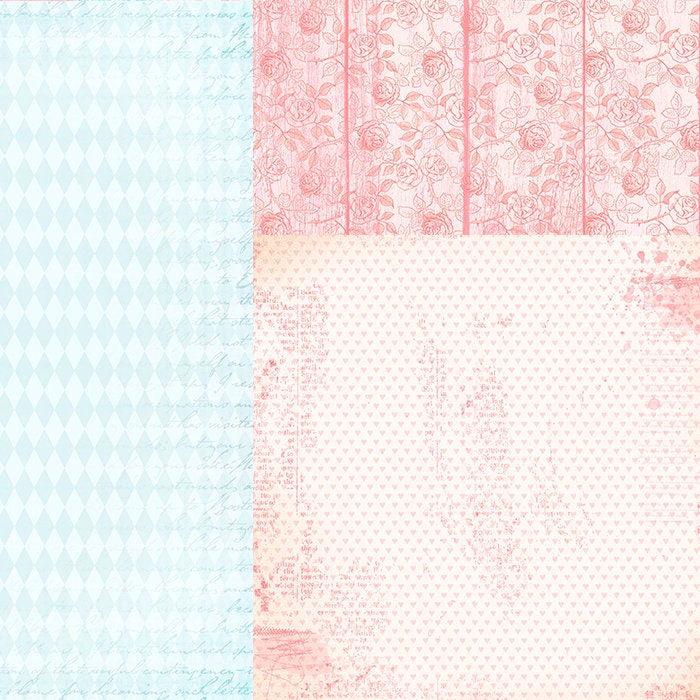 Vintage Digital Paper Pack Pastel Printable Patterns Old Textured Paper ...