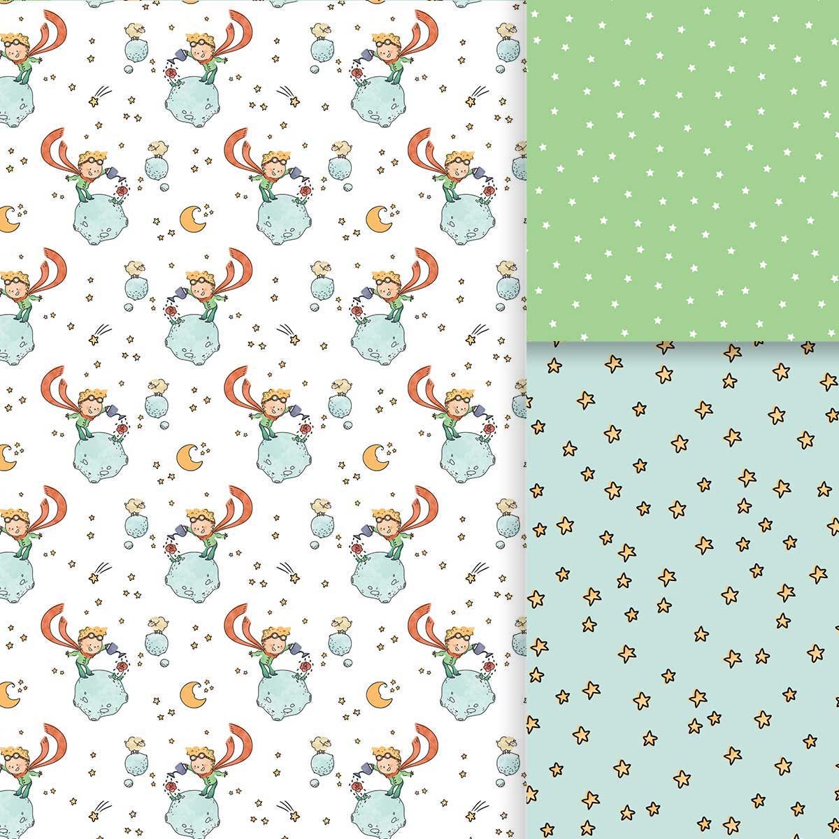 Little Prince Digital Paper Pack Le Petit Prince Pattern - Etsy