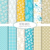 Happy Birthday Digital Paper Birthday Patterns Birthday Party Textures ...