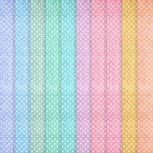 Colorful Background Digital Paper Pack Dots Digital Scrapbooking ...