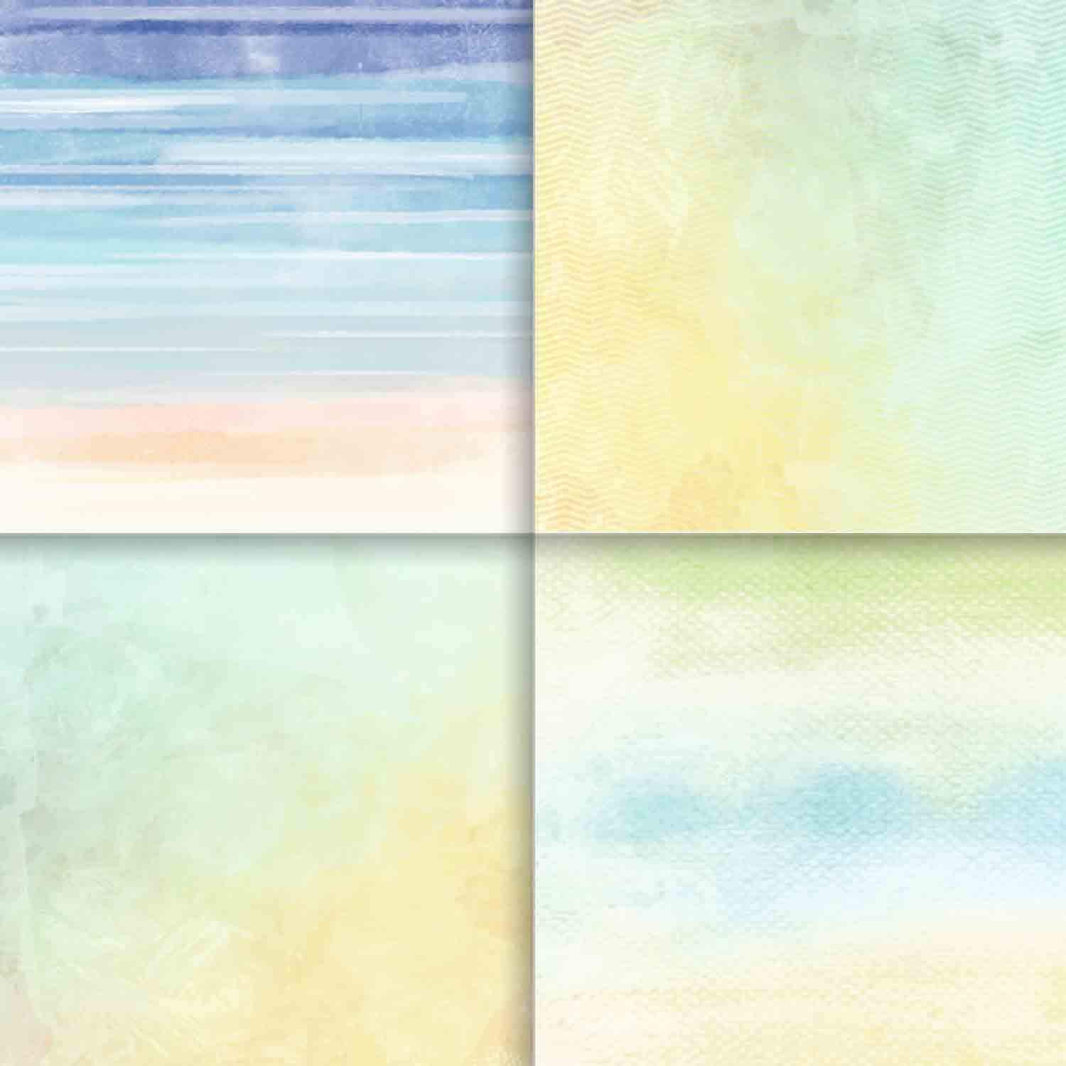 Watercolor Background Digital Paper Pack Instant Download - Etsy