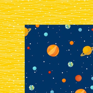 Space Digital Paper Cosmic Pattern Instant Download Background Digital ...