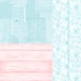 Vintage Digital Paper Pack Pastel Printable Patterns Old Textured Paper ...