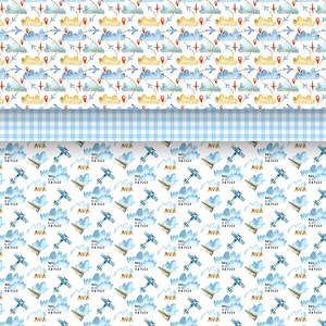 Travel Digital Paper Watercolor Travel Patterns Adventure Holiday ...