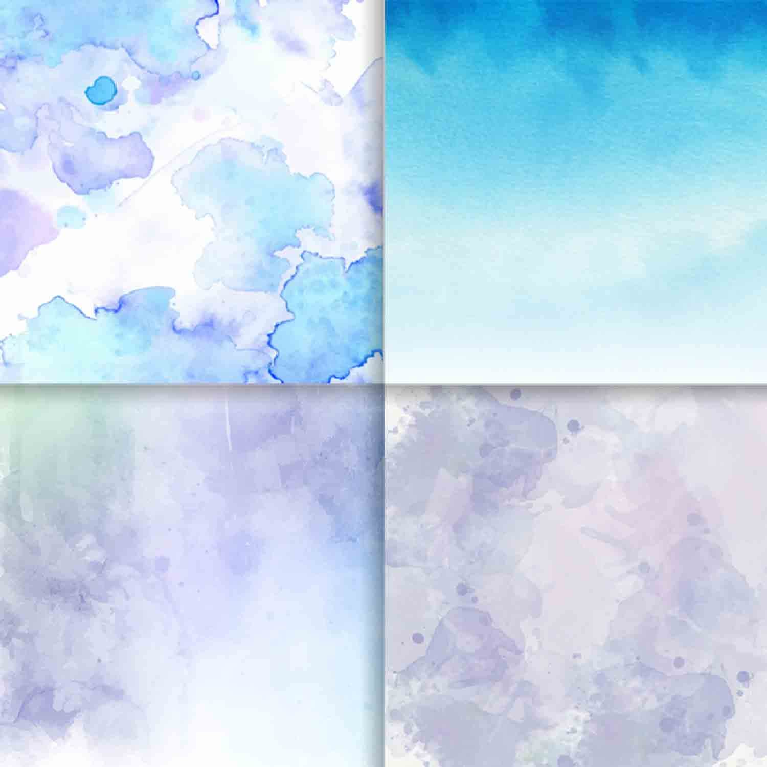Watercolor Background Digital Paper Pack Instant Download Background ...